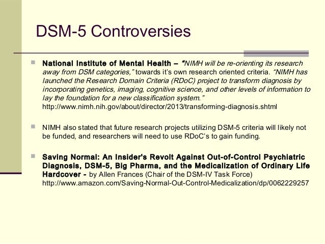 Diagnosing with the DSM-5