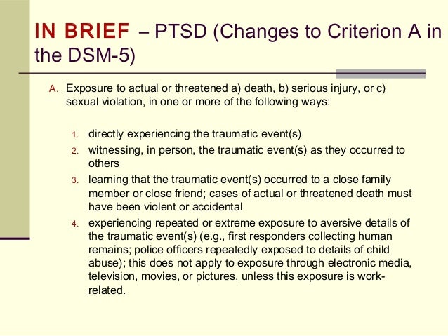 Diagnosing with the DSM-5