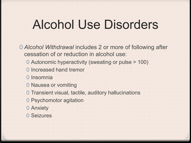 A Dsm 5 Update Substance Related And Addictive Disorders