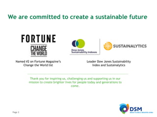 DSM Biomedical Overview Presentation-2018 | PPT