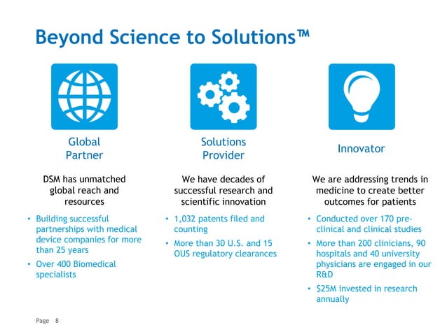 DSM Biomedical Overview Presentation-2018