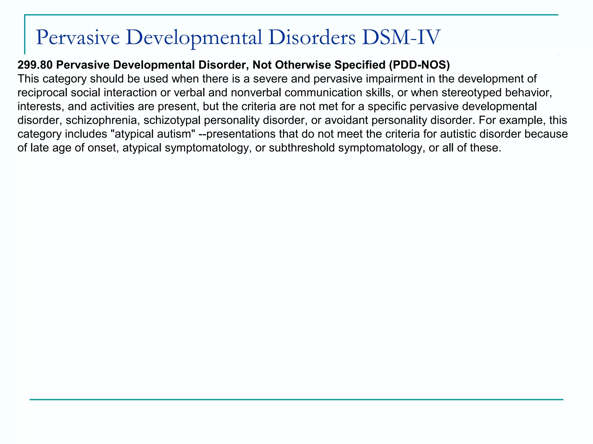 Dsm iv ppd vs. dsm-5 asd | PPT