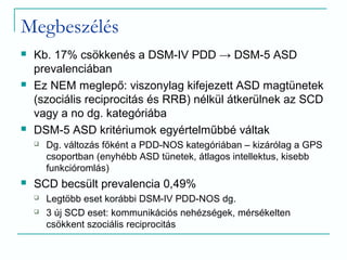 Dsm iv ppd vs. dsm-5 asd | PPT