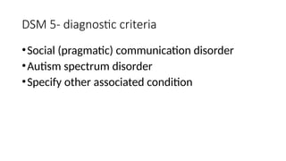 The Diagnostic and Statistical Manual of Mental Disorders | PPTX