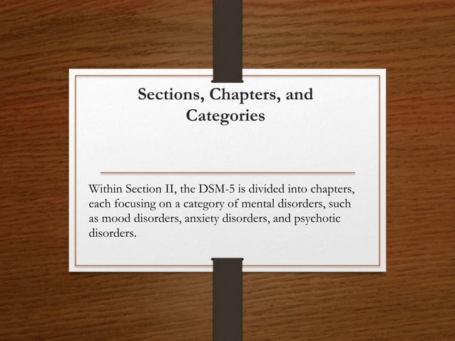 DSM5.ppt | Mental Health | Diseases and Conditions