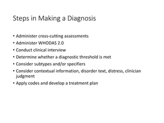 Dsm 5 and dsm history and changings | PPTX