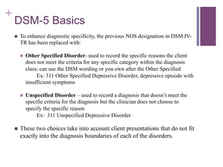 DSM-5 Making the Transition Introduction | PDF
