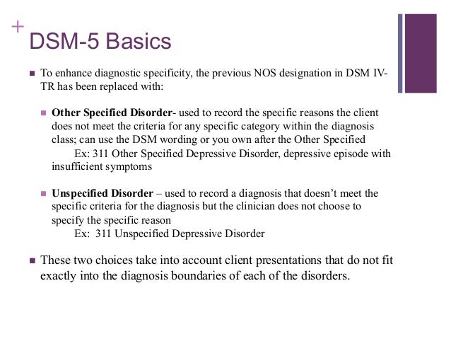 DSM-5 Making the Transition Introduction