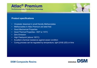 DSM atlac premium_environmentally friendly technology | PPT