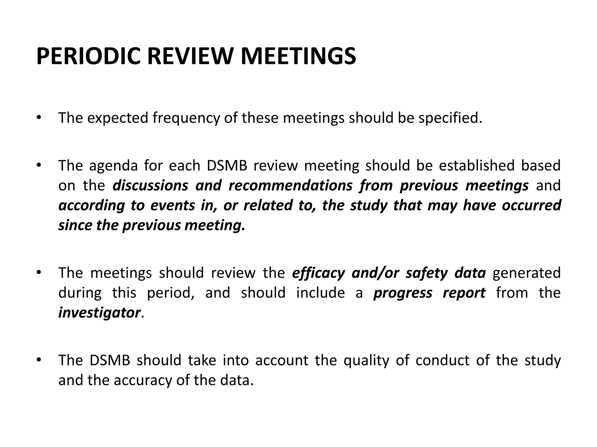 Drug and safety monitoring board | PPTX