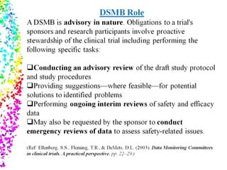 Data and Safety Monitoring Board - An Overview | PPT
