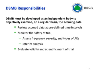 DSMB - The Medical Perspective | PDF | Medical Health