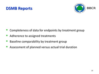 DSMB - The Medical Perspective | PDF | Medical Health