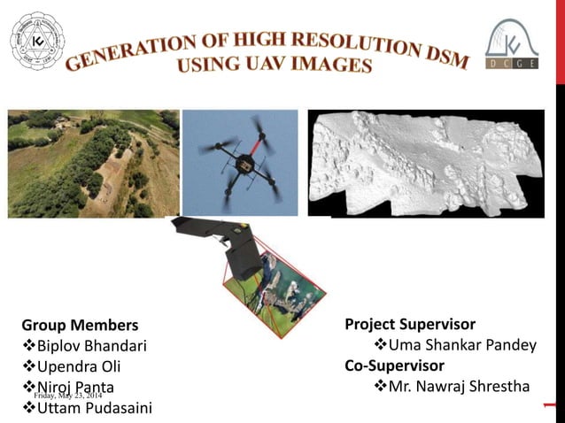 DSM Generation Using High Resolution UAV Images | PPTX