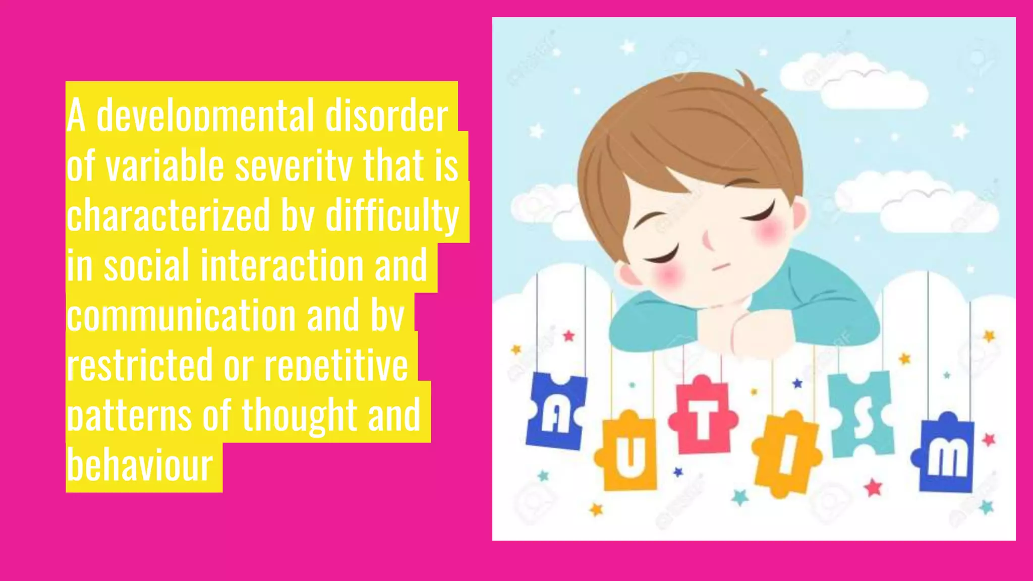 Dsm iv criteria for diagnosing autistic disorder | PPTX | Mental Health ...