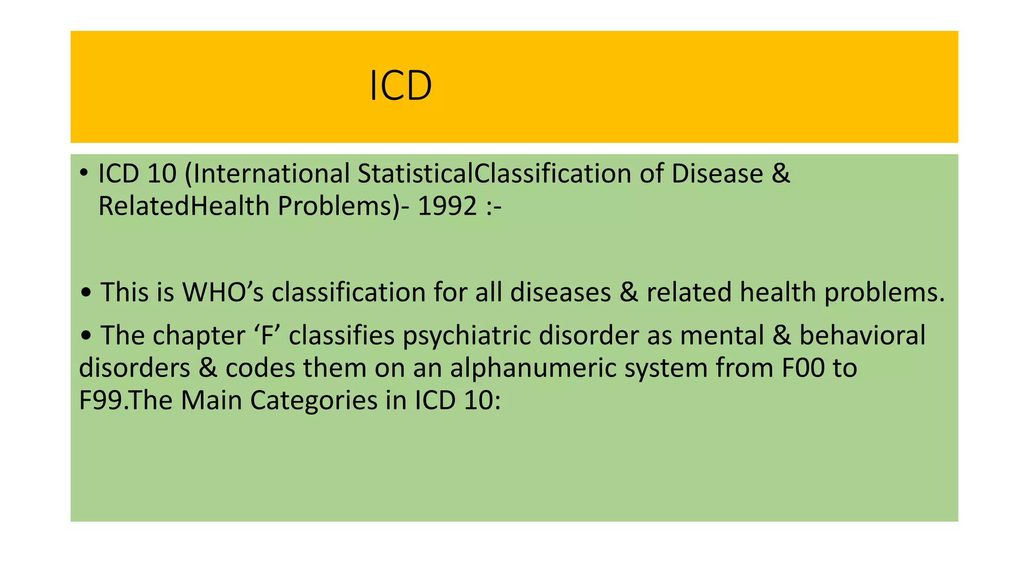 DSM IV TR CLASSIFICATION SYSTEM (1).pptx