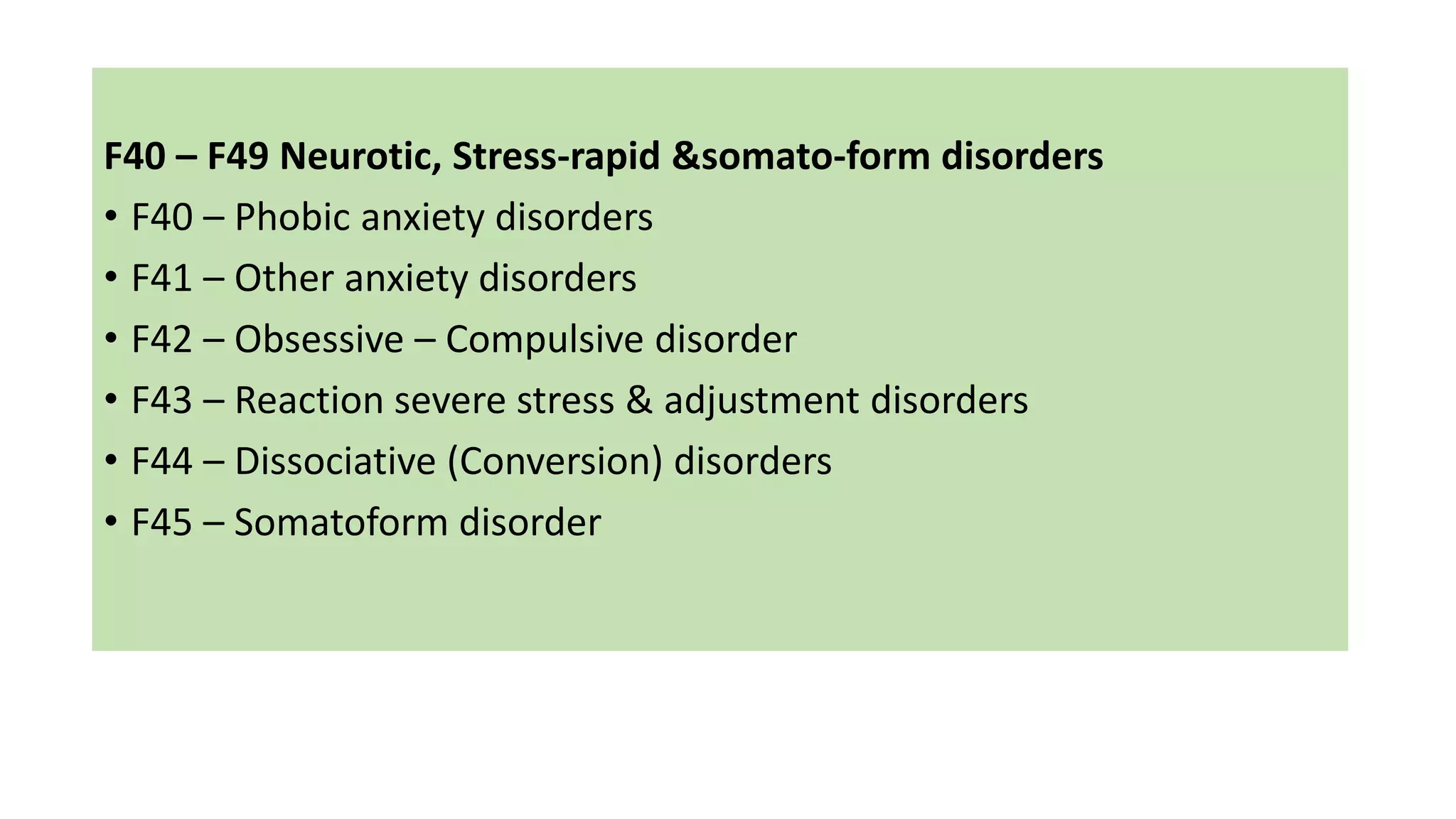 DSM IV TR CLASSIFICATION SYSTEM (1).pptx