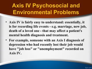 Differences between DSM - IV and DSM 5 | PPT