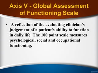 Differences between DSM - IV and DSM 5 | PPT