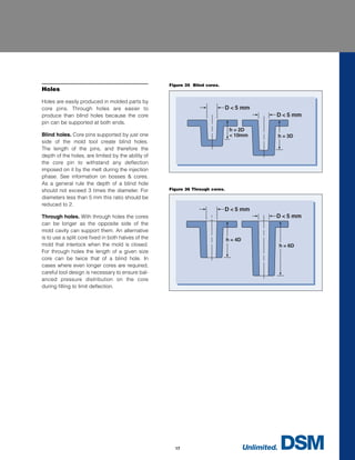 Design Guidelines and solutions for Plastics parts | PDF