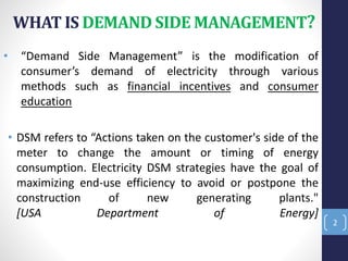 demand side management | PPTX