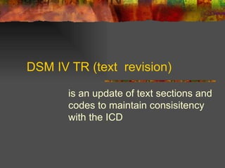 Dsm guidelines | PPT