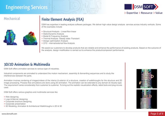 Dsm soft engineeringbrochure | PDF