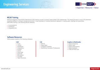 Dsm soft engineeringbrochure | PDF