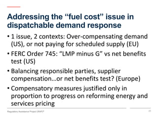 Demand Response in US Markets: Lessons for a low-carbon transformation | PDF