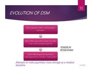 Dsm critical evaluation | PPT