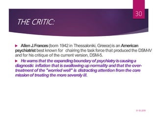 Dsm critical evaluation | PPT