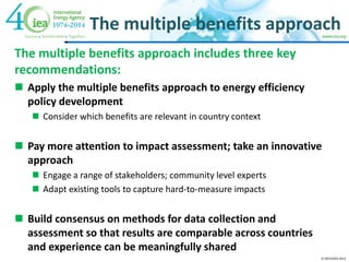 Capturing the Multiple Benefits of Energy Efficiency | PDF