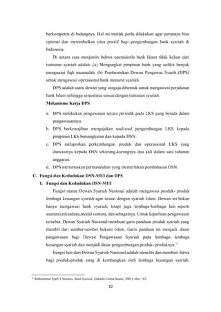 Makalah DSN MUI dan DPS | PDF
