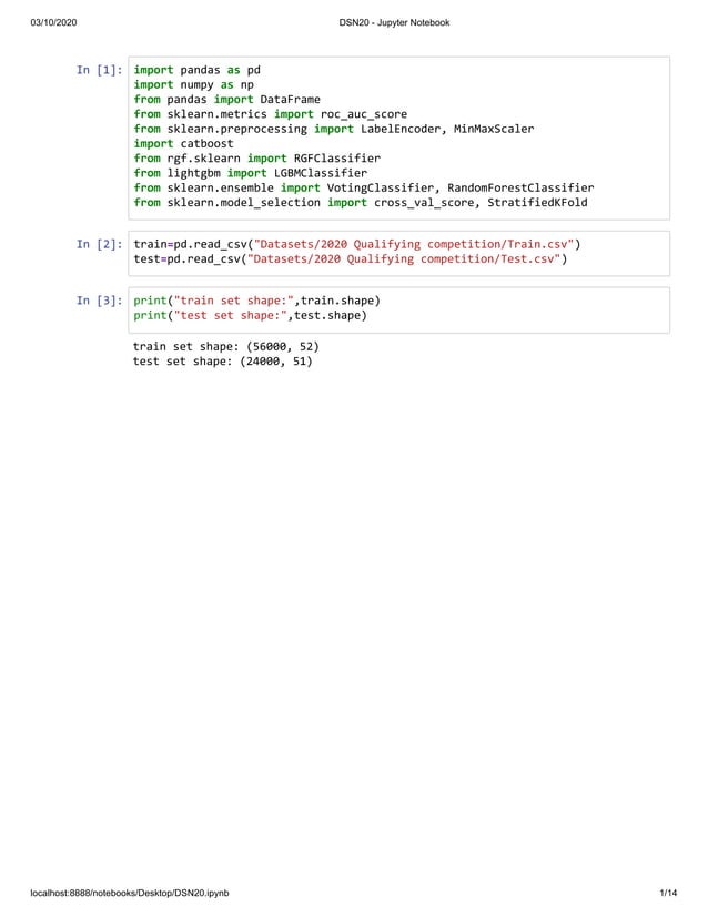 Loan-defaulters-predictions(Python codes) | PDF