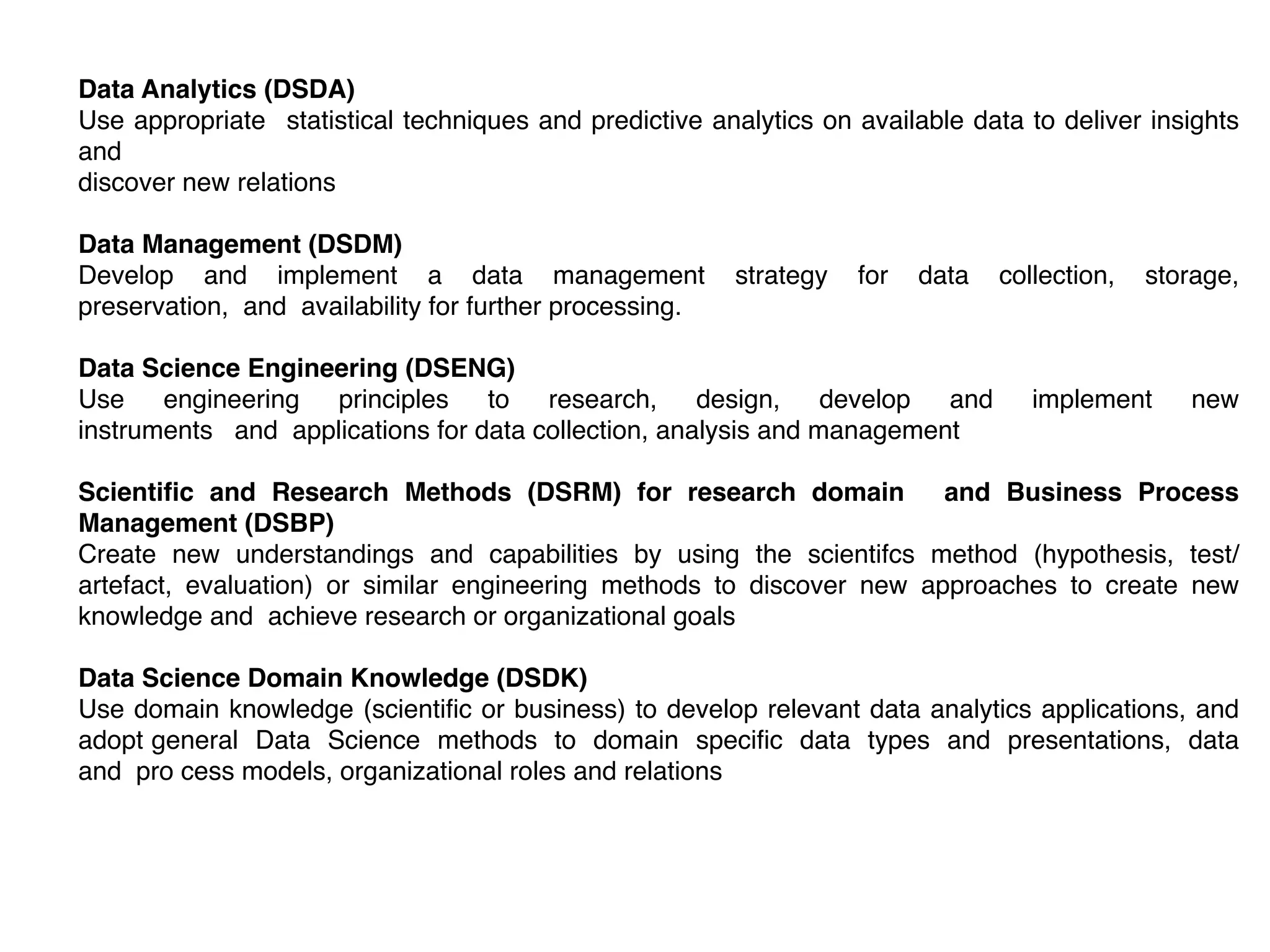 Data Science Model Curricilum | PPT