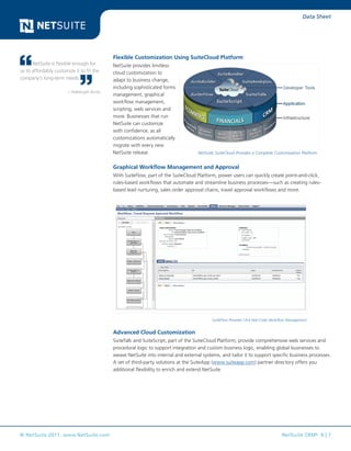 Ds Netsuite Crm Plus I | PDF