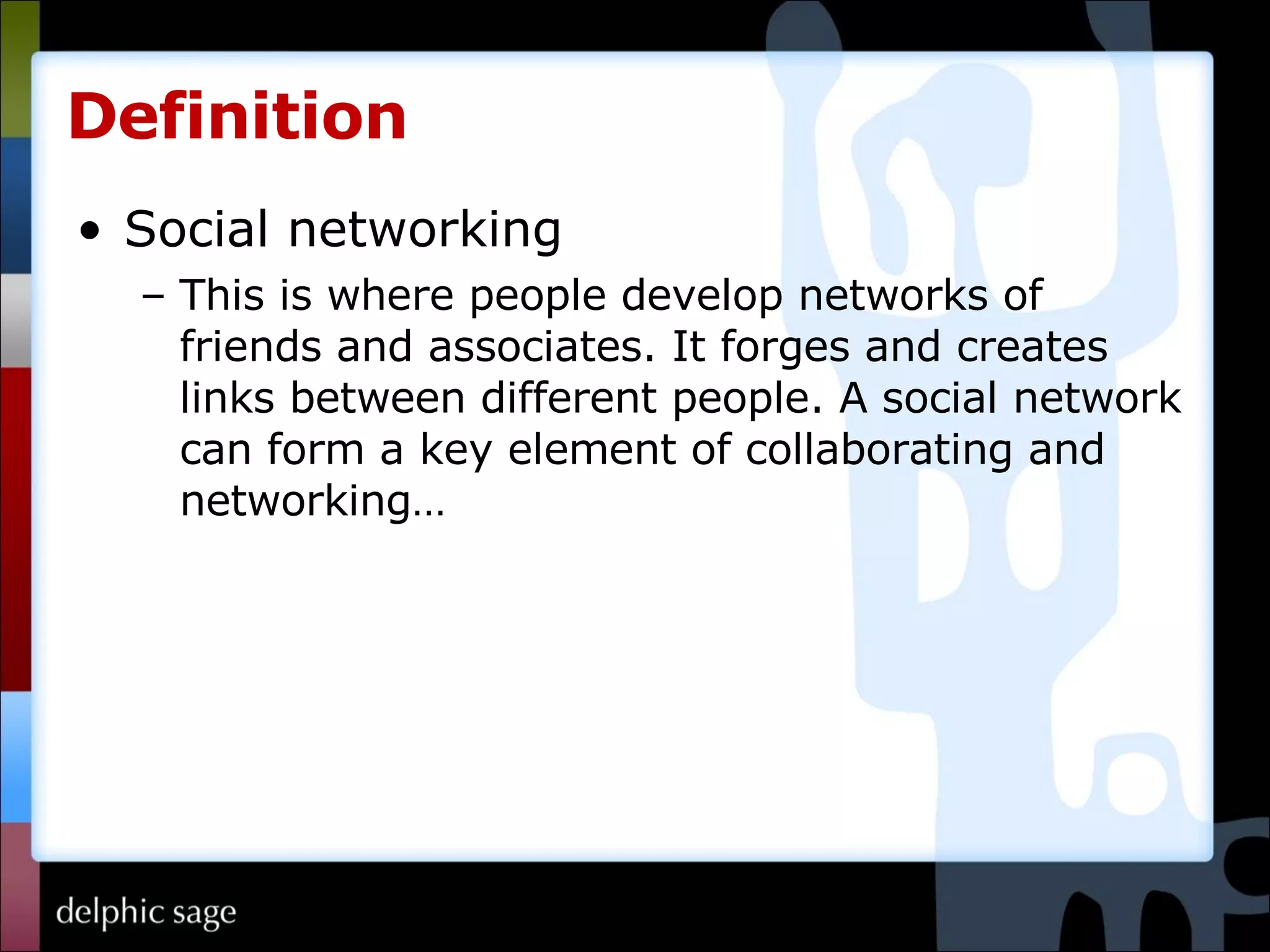 Social Networking Tools/Tips/Resources | PPT