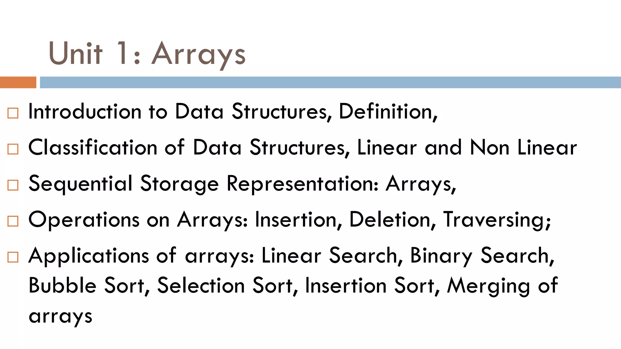 Data Structures Notes 2021 | PDF