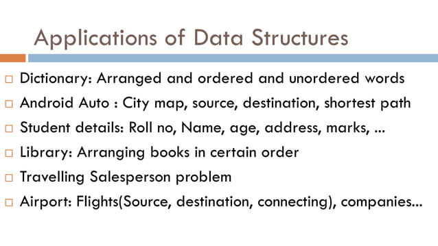 Data Structures Notes 2021 | PDF