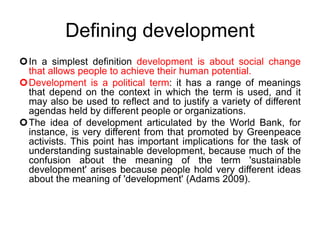 development study perspective full | PPT