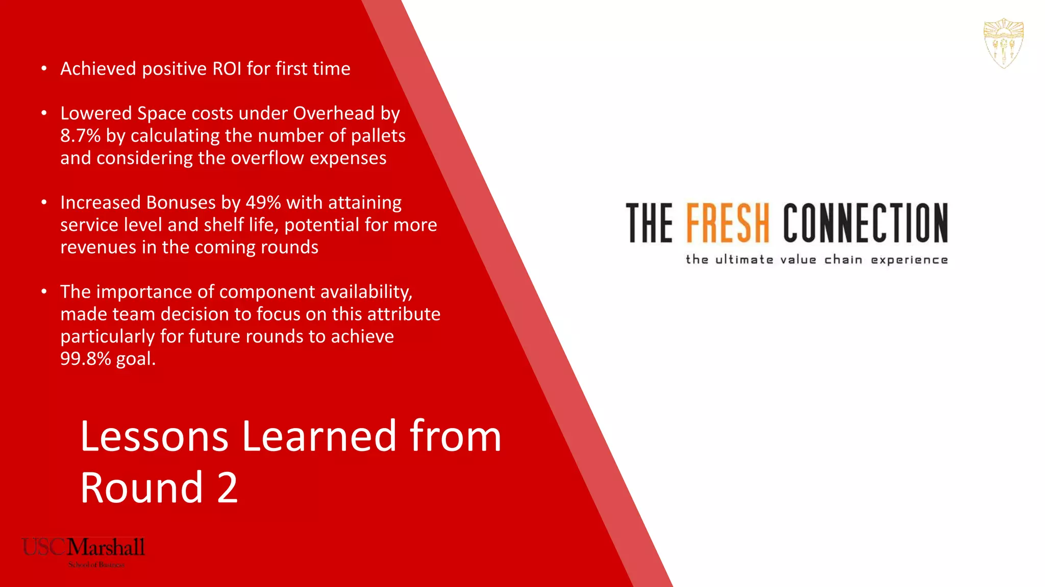 DSO557b - Fresh Connection Final Presentation | PPTX