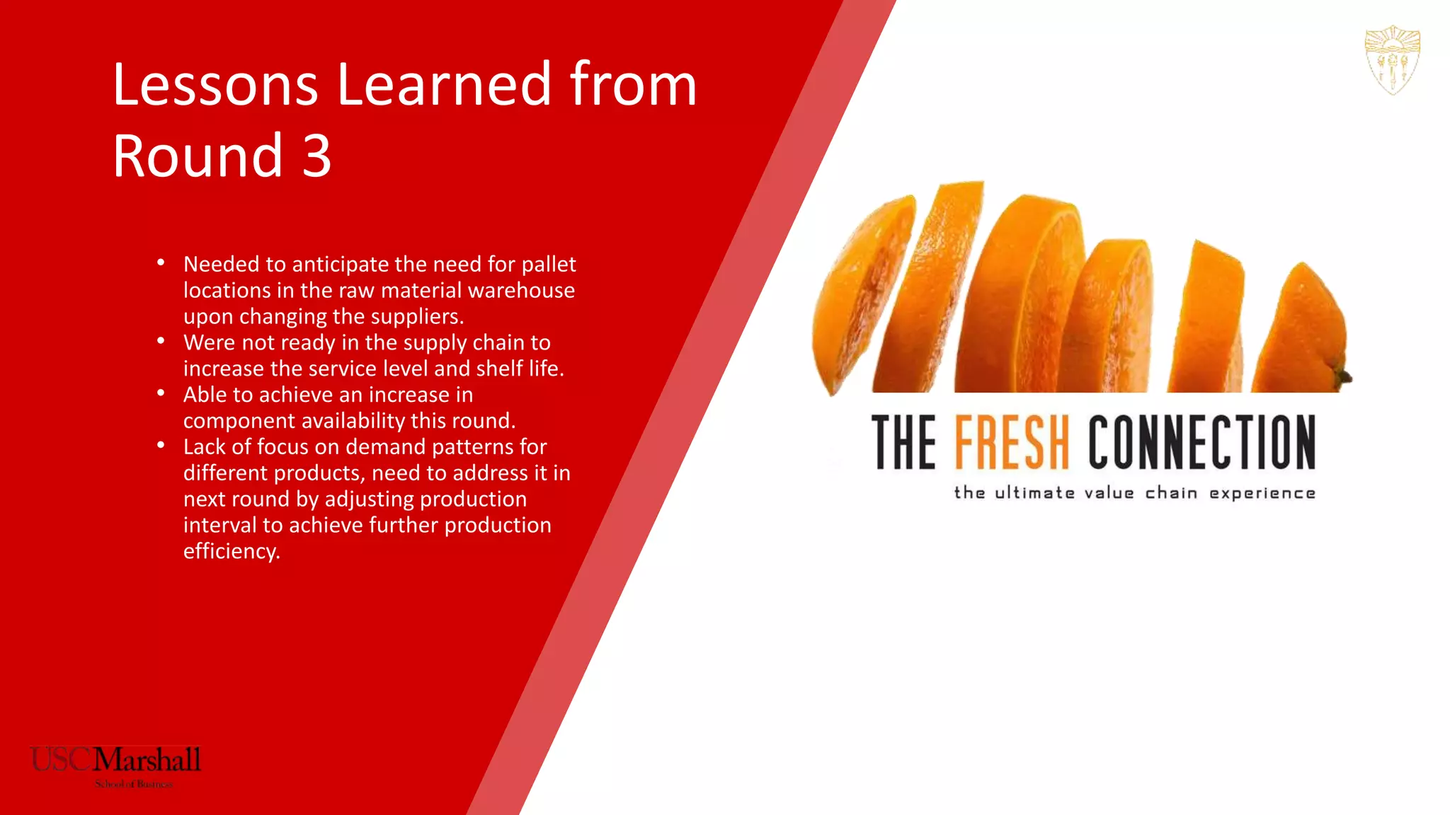 DSO557b - Fresh Connection Final Presentation | PPTX