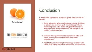 DSO557b - Fresh Connection Final Presentation | PPTX