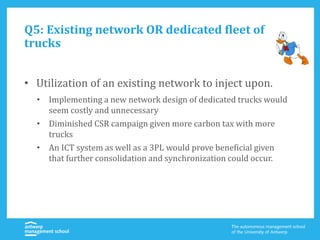 Distribution Structure using outbound logistics | PPT