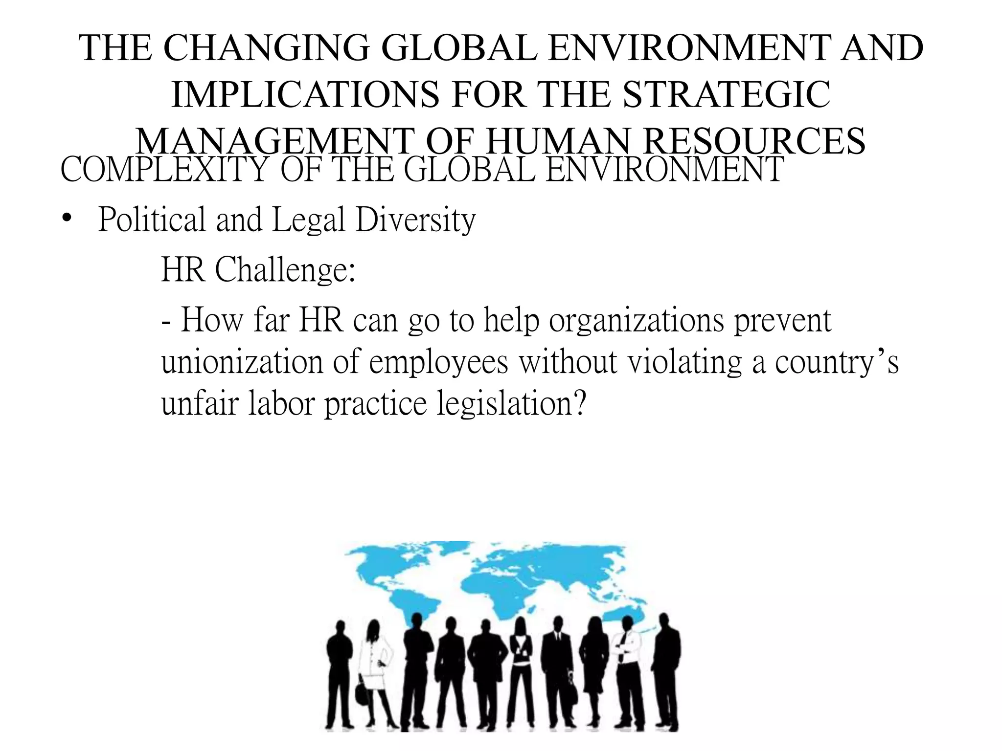 Globalization and the Emerging Role of HR | PPTX
