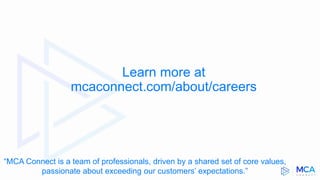 MCA Connect Manager Q&A with Dan Quinones | PPT