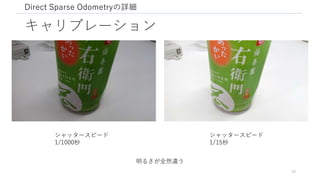 SLAMチュートリアル大会 Direct Sparse Odometry 紹介 | PDF