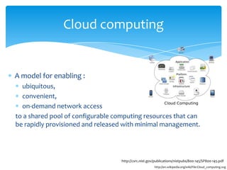Security concerns with SaaS layer of cloud computing | PPTX