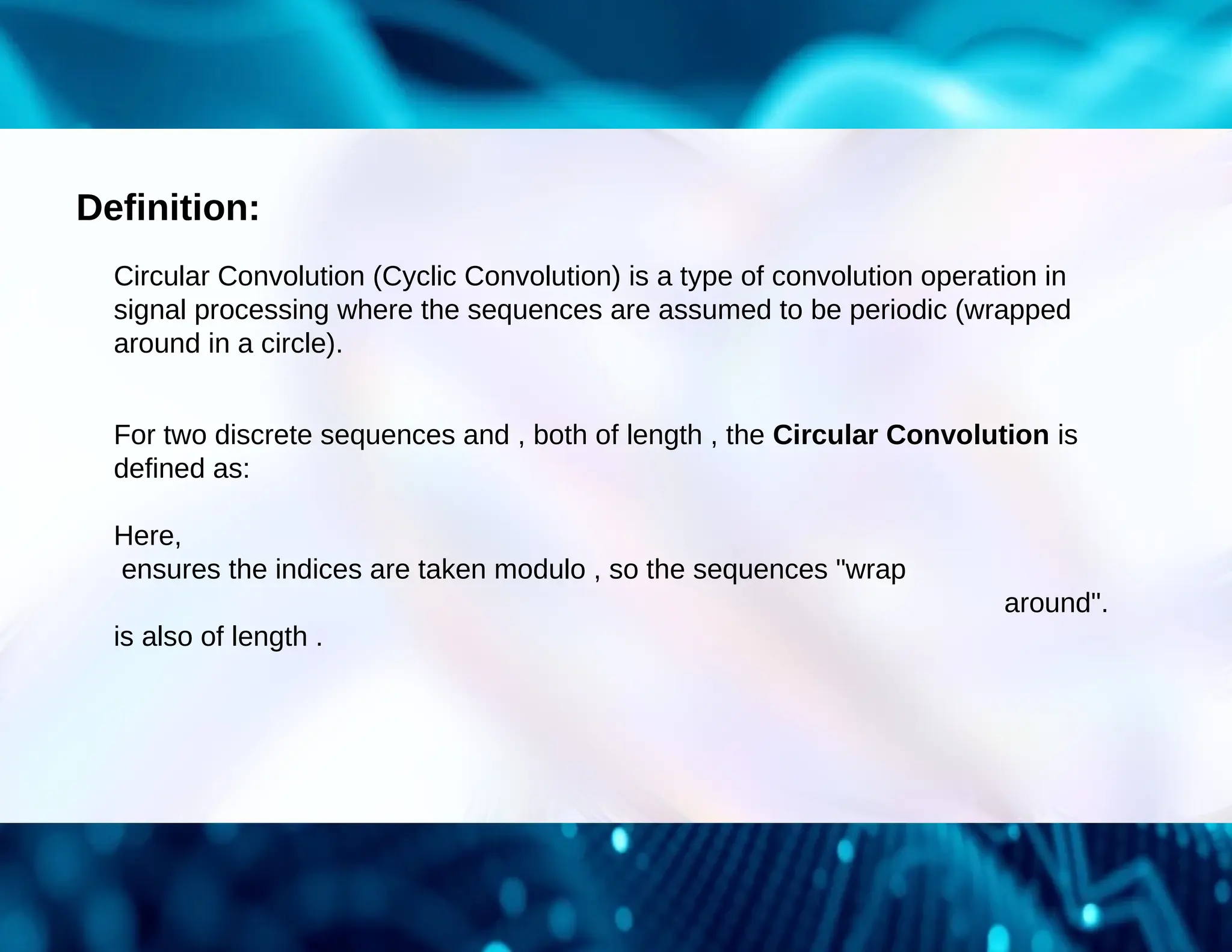 DSP linear convolution and circular convolution .pptx