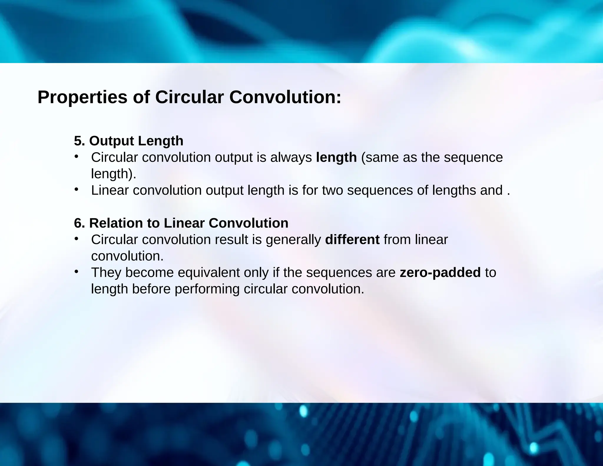 DSP linear convolution and circular convolution .pptx